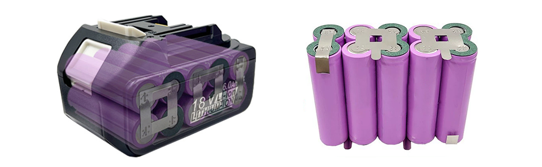 Technical characteristics of 18650 5s2p battery packs